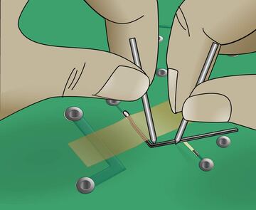 HOW-TO: PCB Trace Repair Using Foil Jumper & Epoxy Overcoat