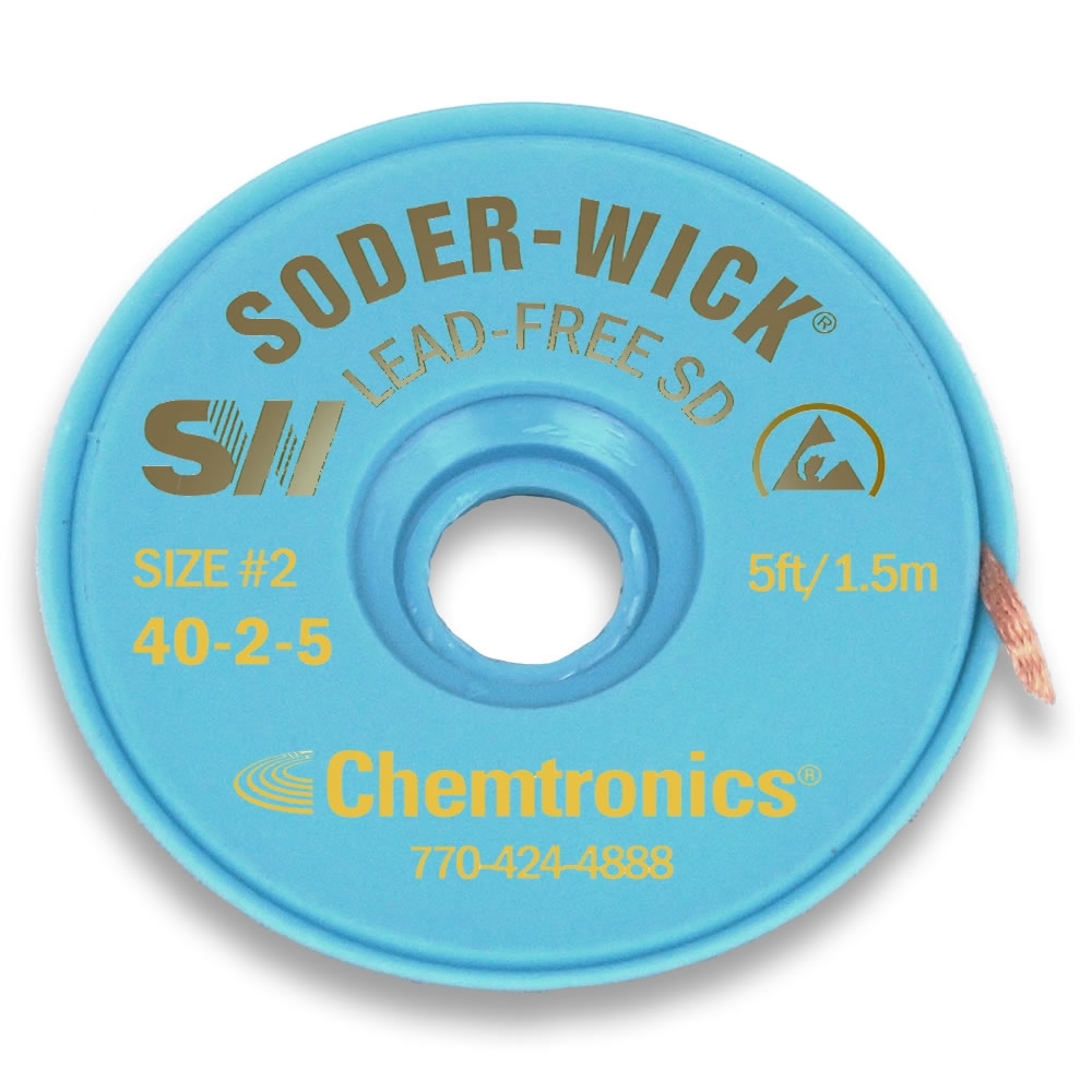 Soder-Wick® Lead-Free solder wick | Chemtronics