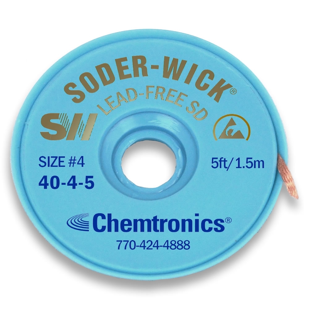 Soder-Wick® Lead-Free solder wick | Chemtronics